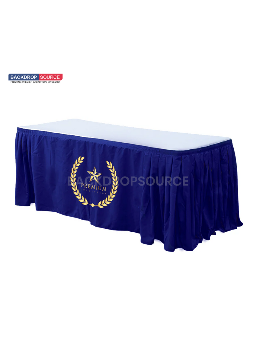Custom Printed Full Color Table Covers for Events – Backdropsource AU