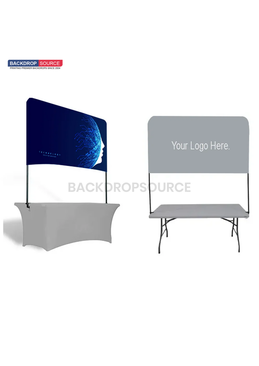 Custom Stretched Table Covers | Printed Fabric Tablecloth ...