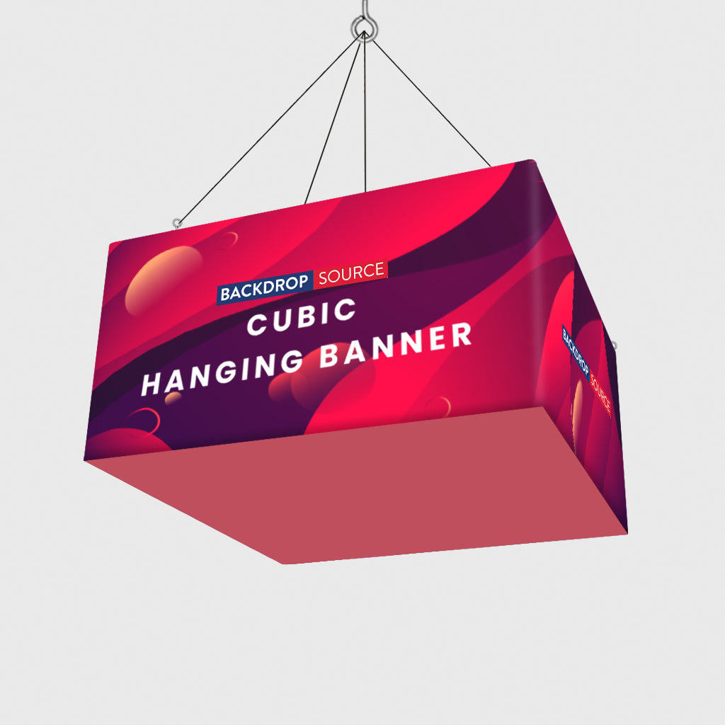 Sky Tube Cubic Hanging Banner – Backdropsource AU