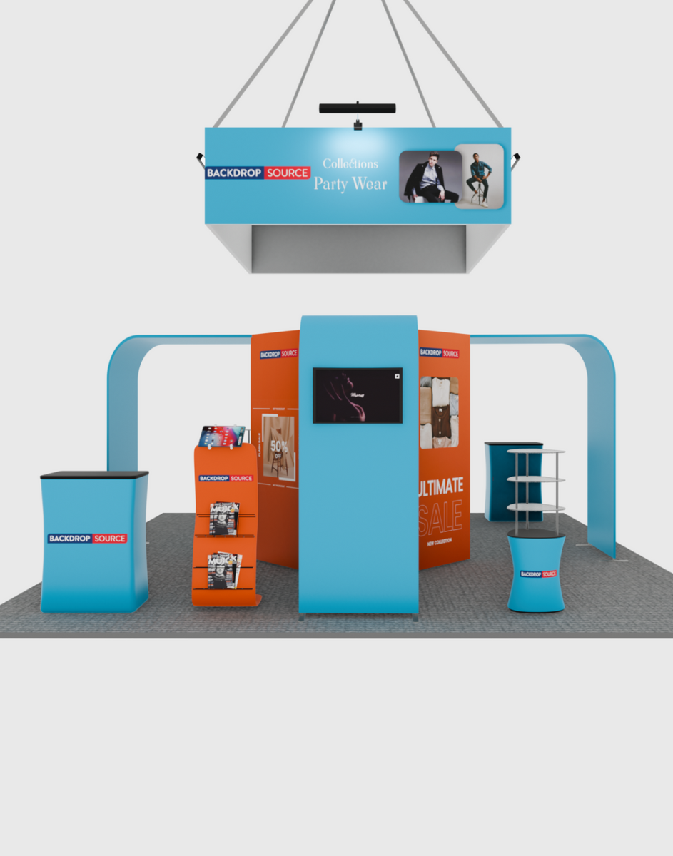 Modular Booth Kits 6m - Model 02 - Versatile Event Solution ...