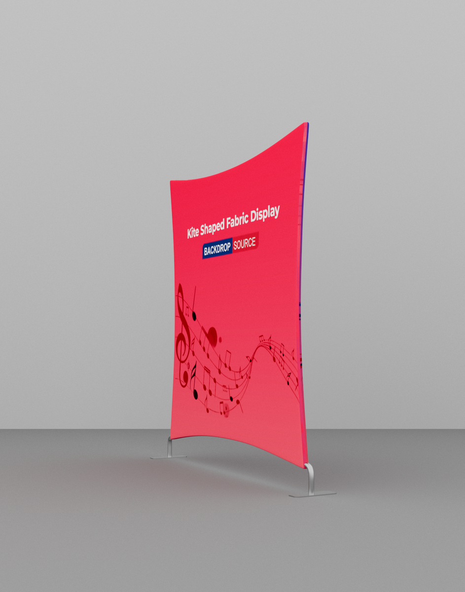 Kite-Shaped Fabric Displays Australia | Custom Expo & Retail Stands ...