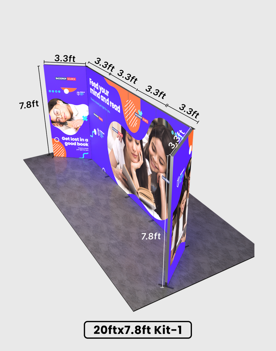 Foldable SEG Exhibition Display Model 16 | Portable Trade Show Stand ...