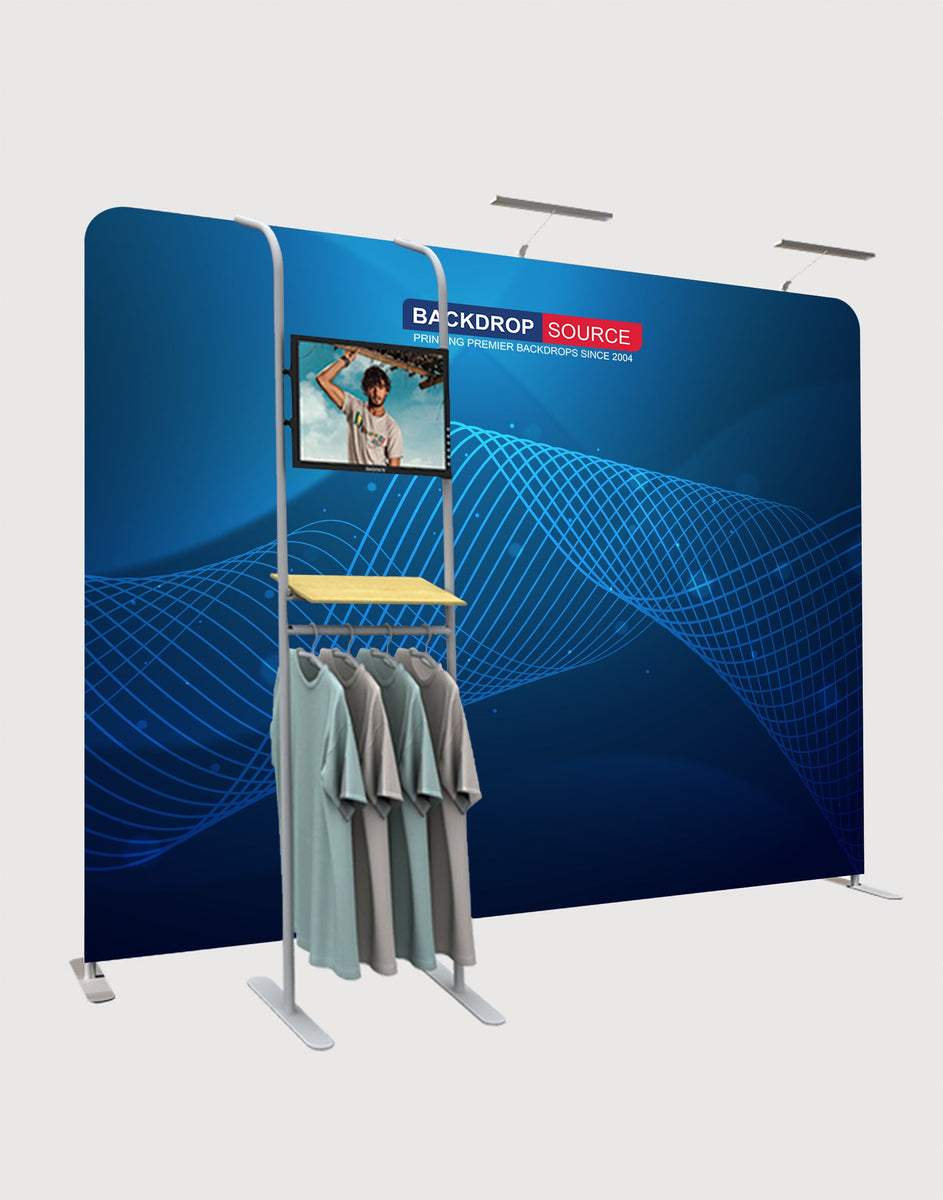 Straight Tension Media Wall with Add-ons | Custom Event Display AU ...