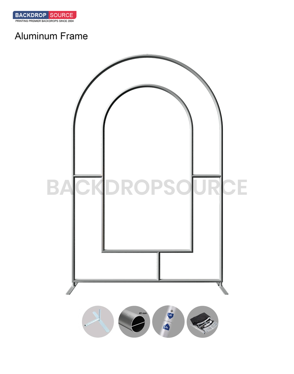 Customized Open Arch Backdrop Stand | Backdropsource