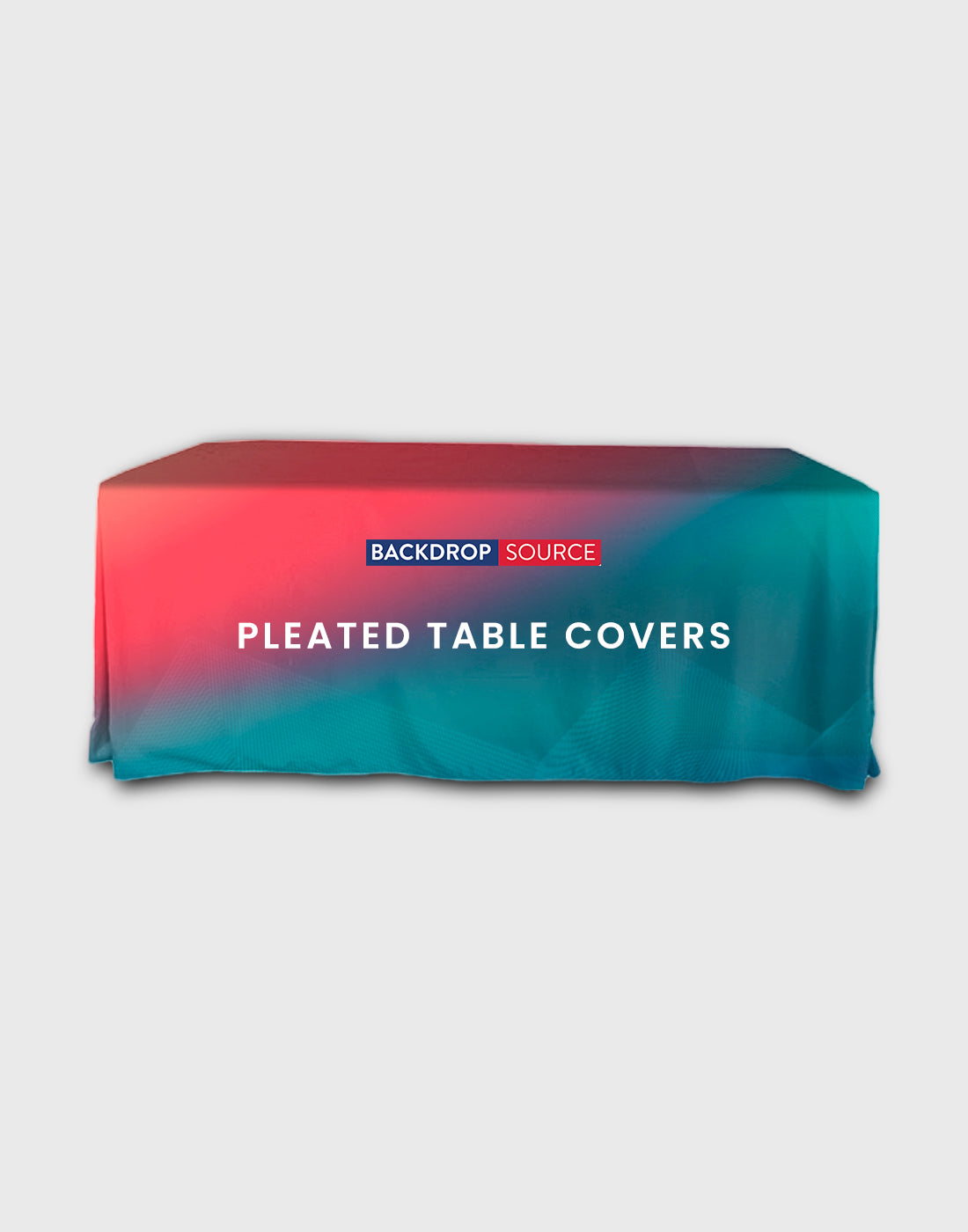 Custom Printed Tablecloths Covers & Runners – Backdropsource AU
