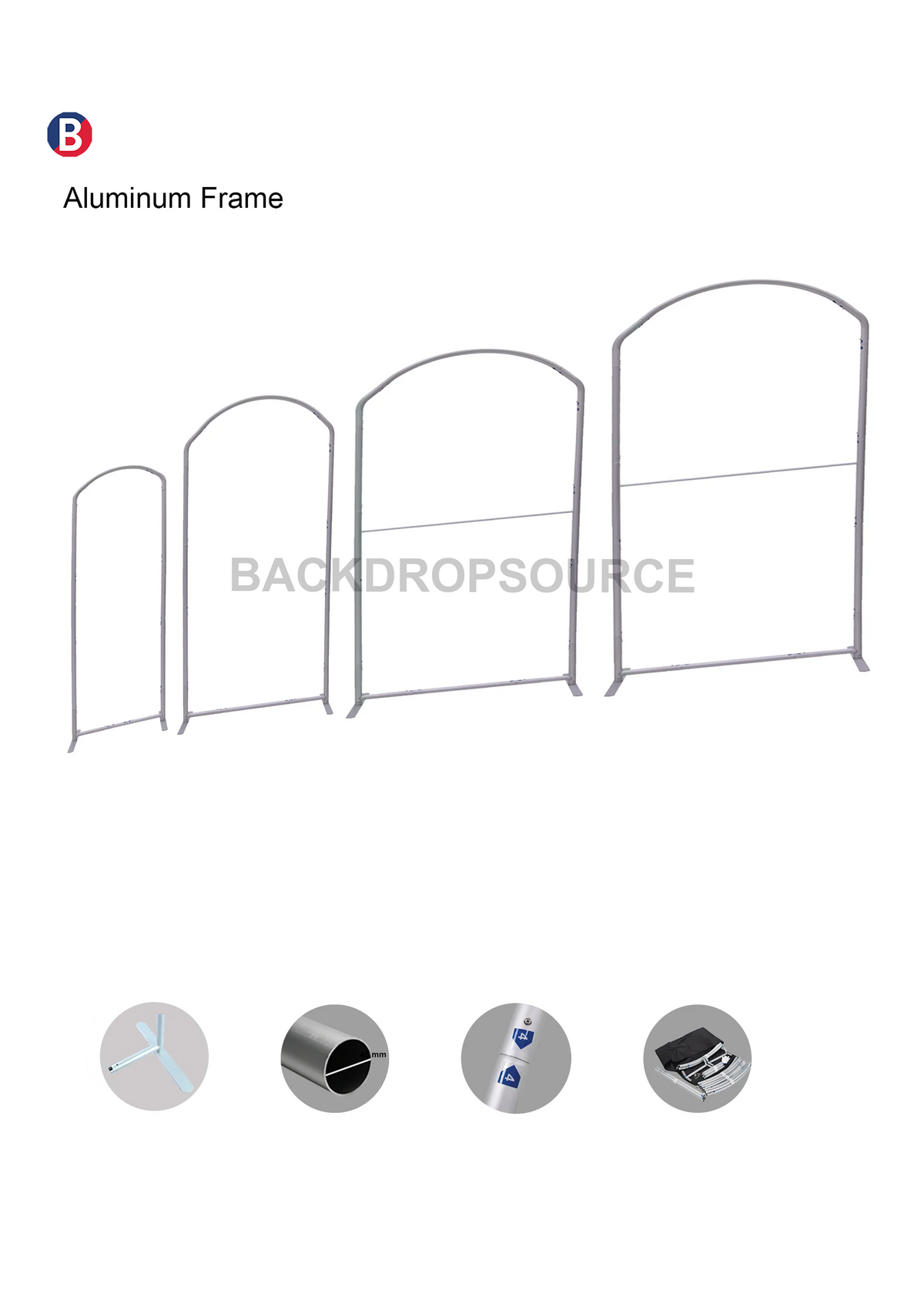Rampant Arch Portable Exhibit Display | Trade Show Display Australia ...