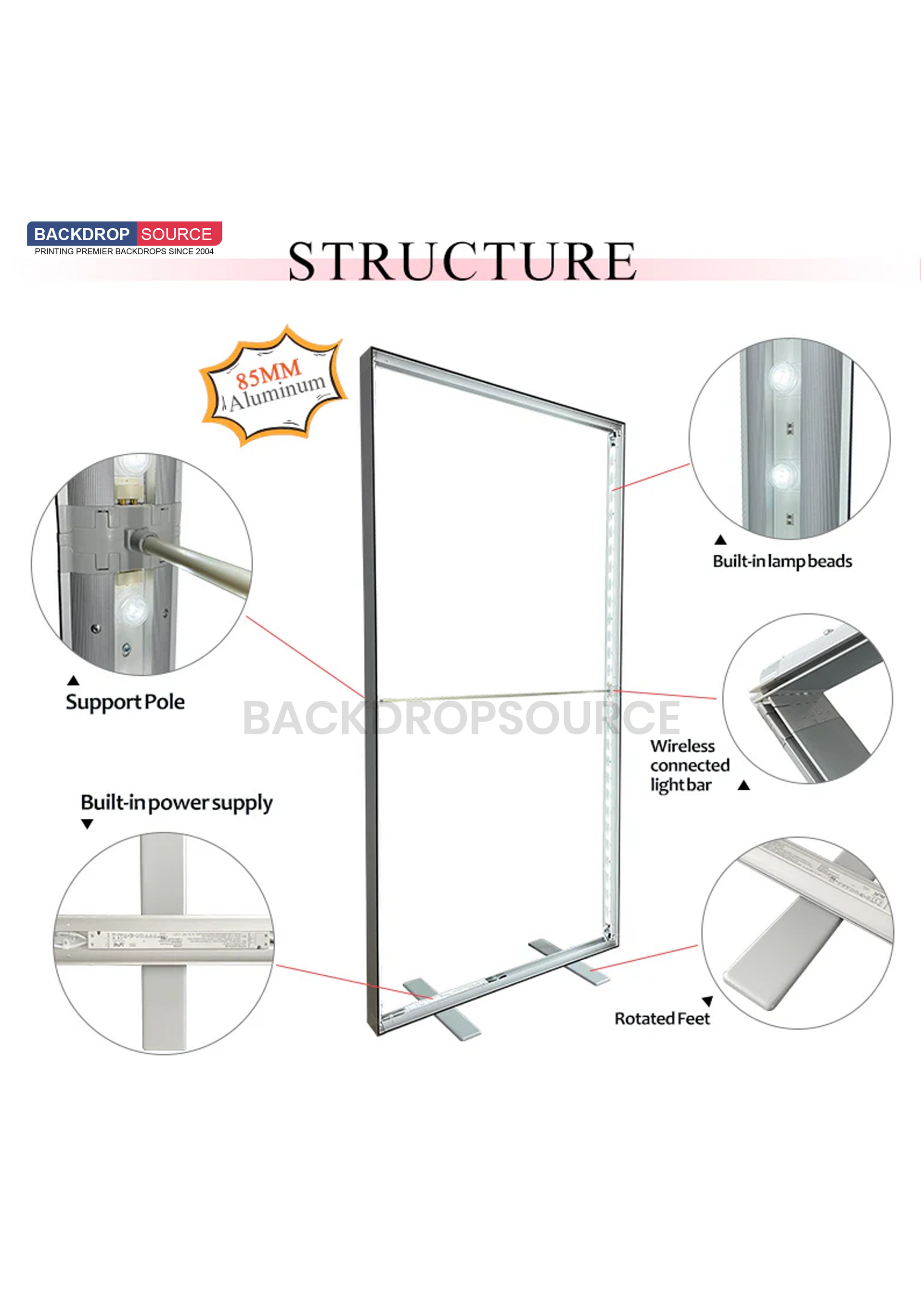 SEG Light Box folding stand – Backdropsource AU