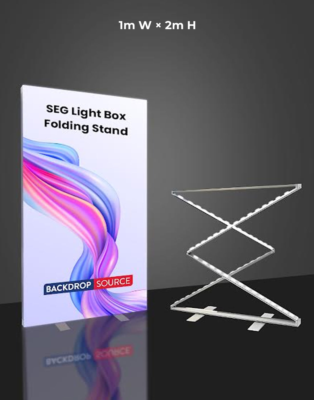 SEG Light Box folding stand – Backdropsource AU