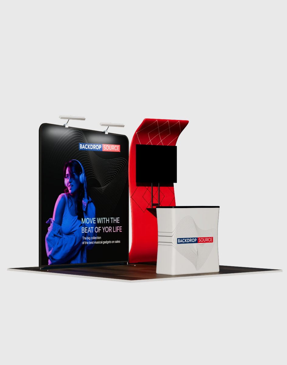 3m Portable Booth Display Walls for Exhibitions: Model- 12 ...