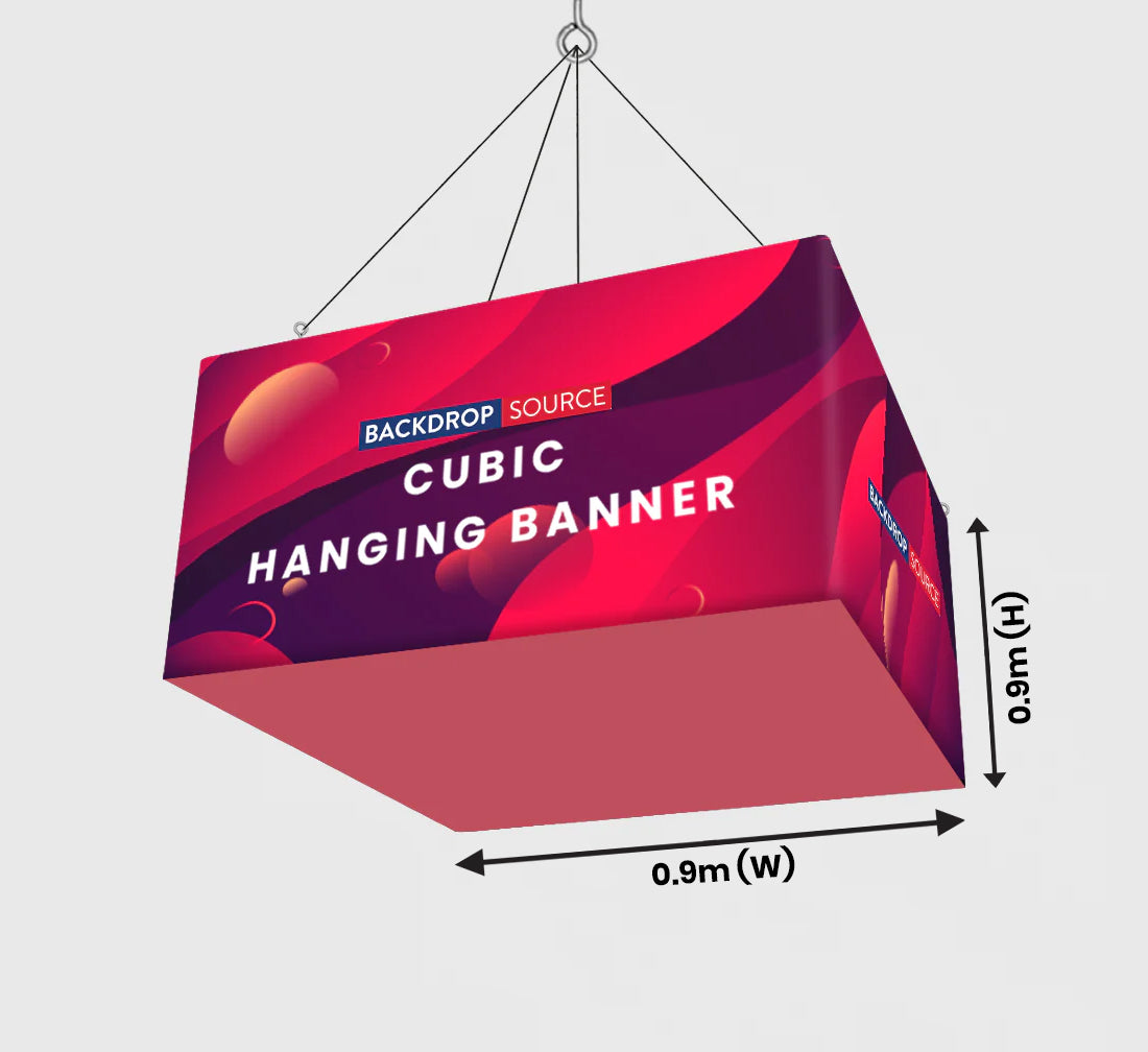 Sky Tube Cubic Hanging Banner – Backdropsource AU