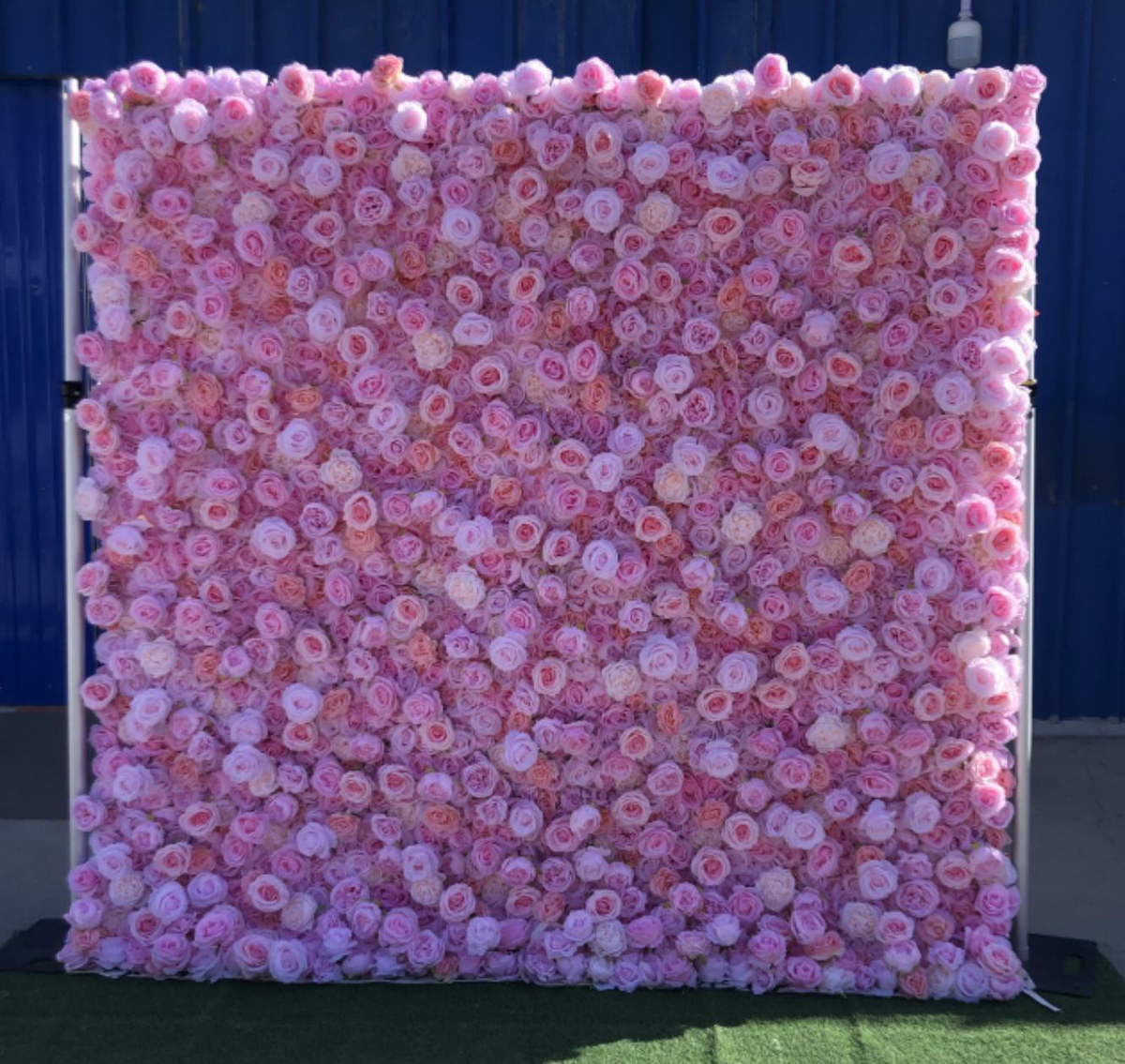 Artificial Floral Event Wall Backdrop | Real Artificial Flower Event ...