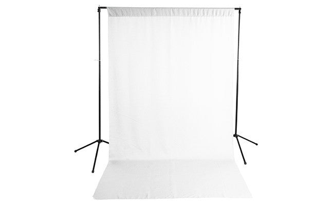 White Wrinkle Resistant Polyester Backdrop – Backdropsource AU