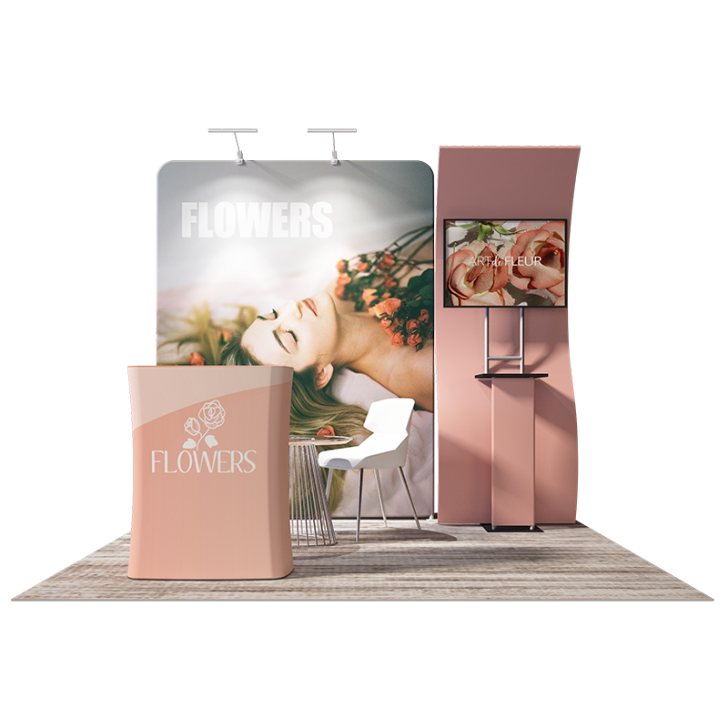 3m Portable Booth Display Walls for Exhibitions: Model- 10 ...