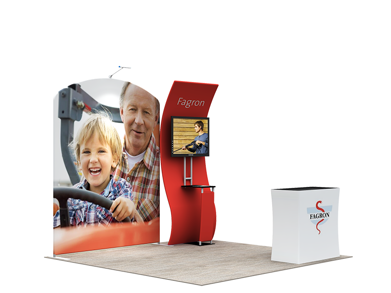 3m Portable Booth Display Walls for Exhibitions: Model- 11 ...