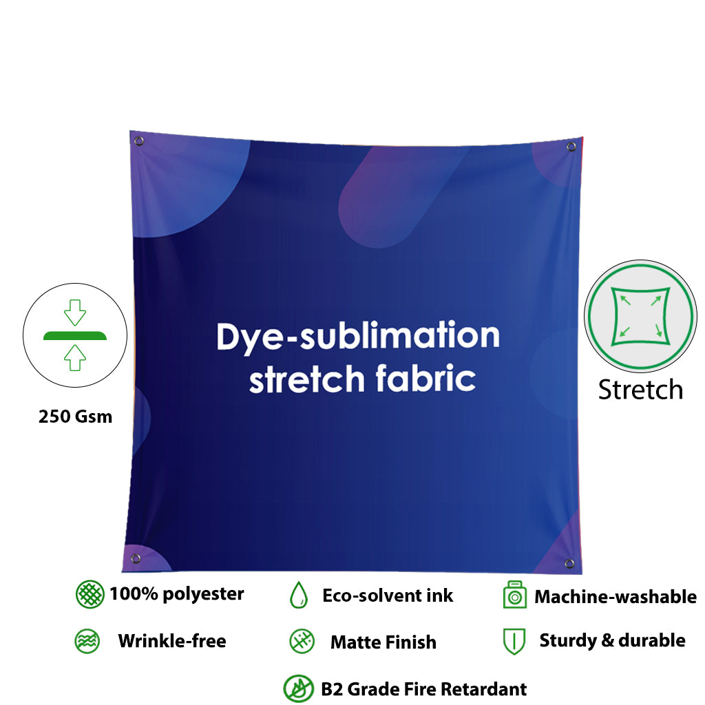 Dye-Sublimation Fabric Banner Printing – Backdropsource AU