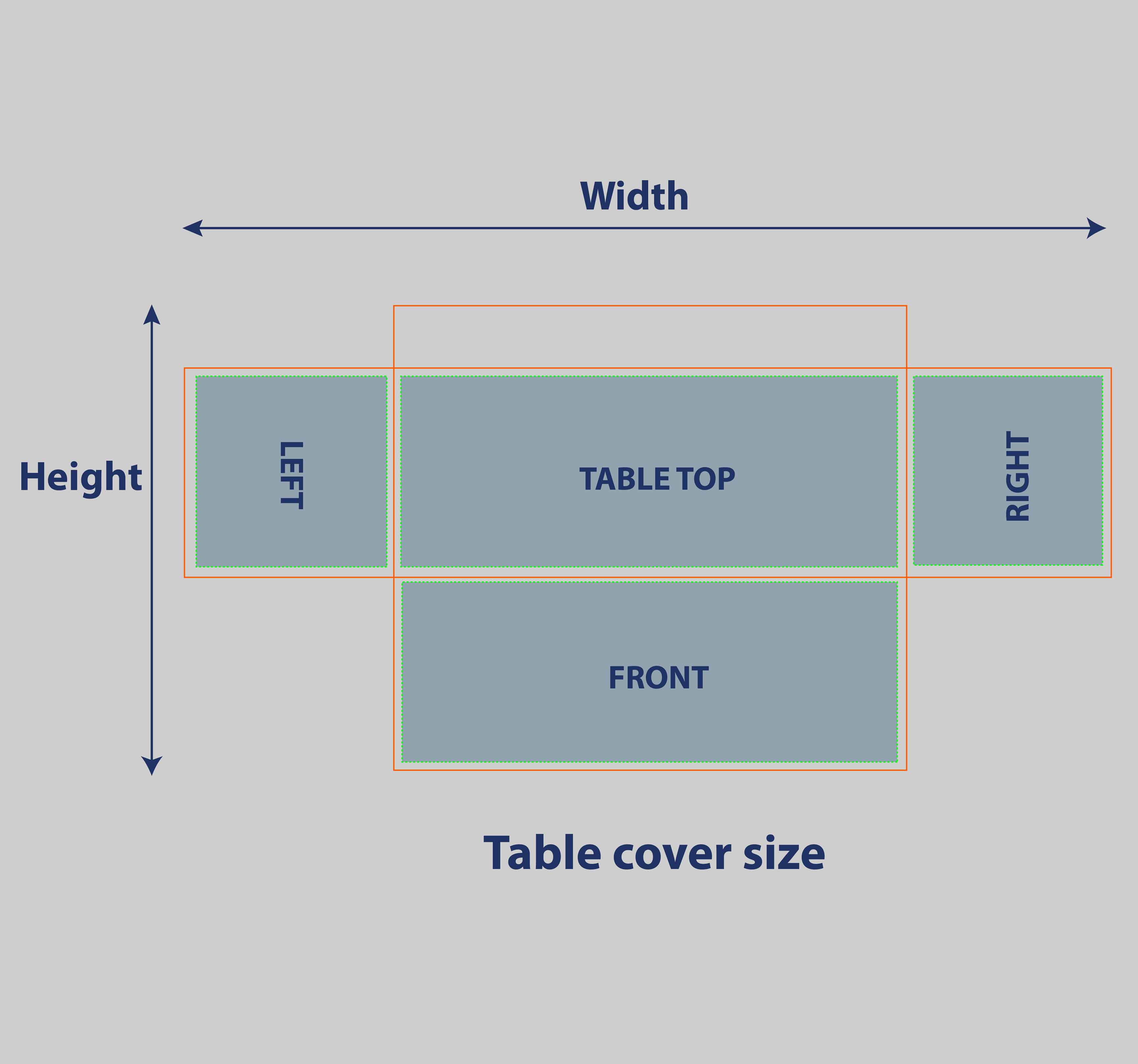 Custom Print Fitted Tablecloth Covers – Backdropsource AU