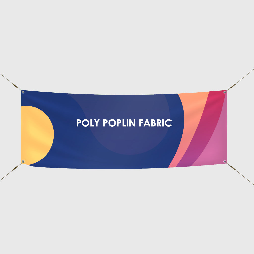 Poly Poplin Fabric Banner Printing | Backdropsource