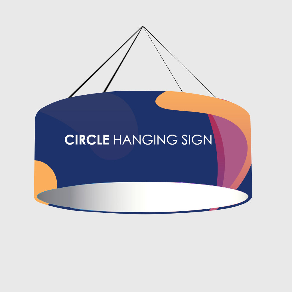 Sky Tube Square Hanging Banner for Events | Backdropsource