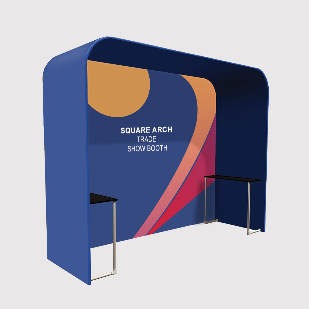 Square Arch Trade Show Booth Display – Backdropsource AU