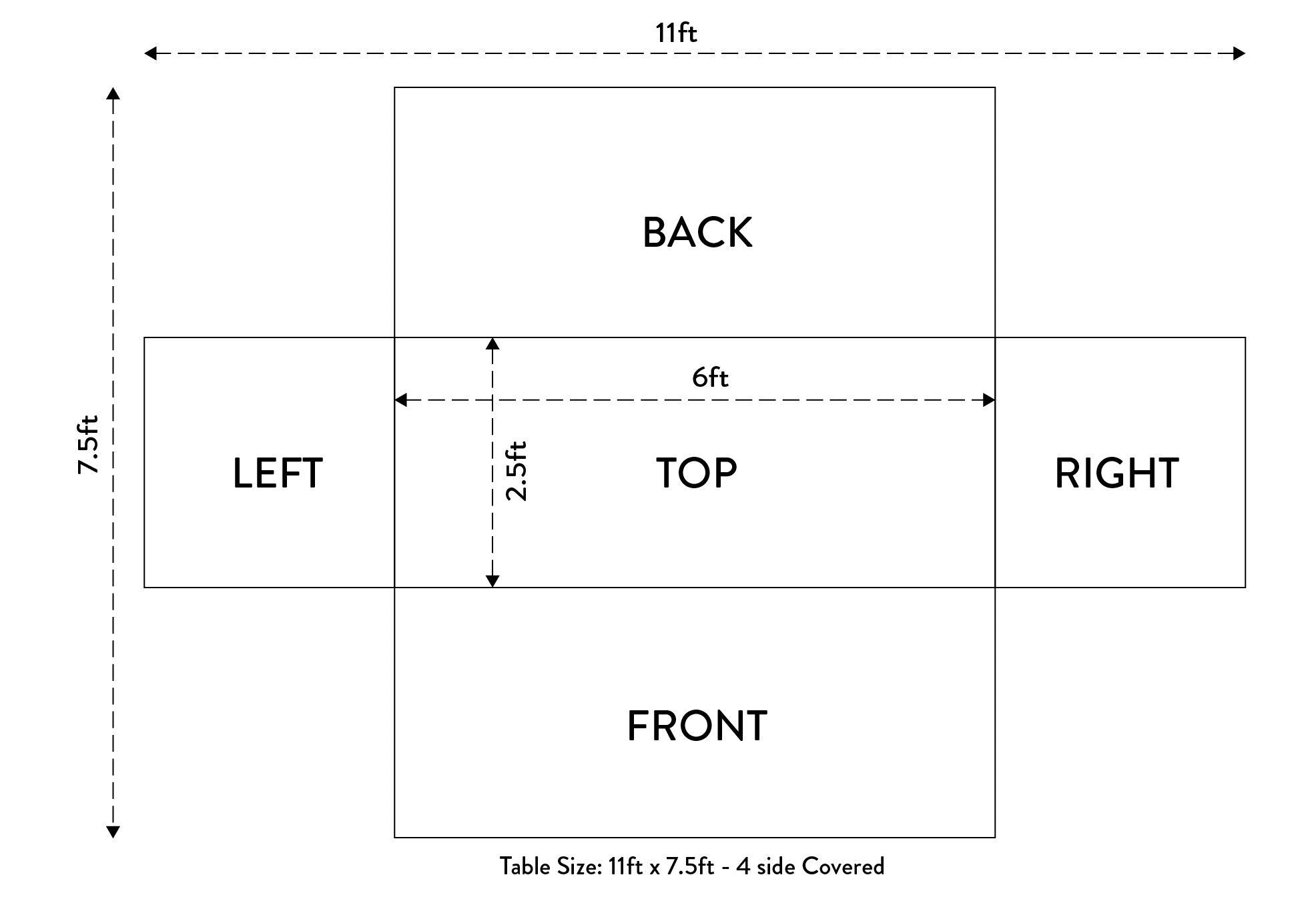 Custom Print Fitted Tablecloth Covers – Backdropsource AU